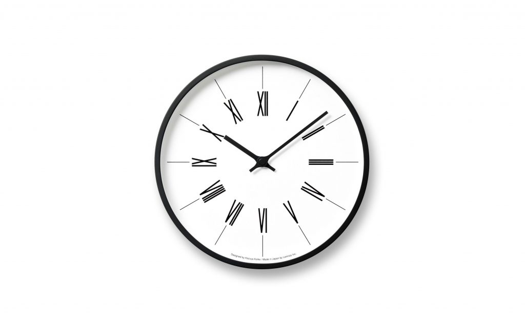 Elegant Designer "Tower Clock" with Roman Numerals by Lemnos - ML